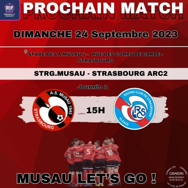 Site officiel de l' AS Musau Strasbourg - A.S. Musau