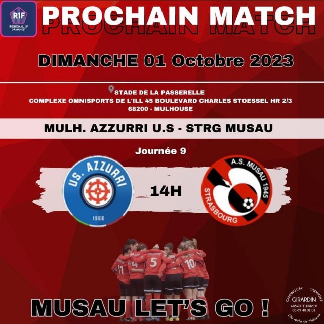 Site officiel de l' AS Musau Strasbourg - A.S. Musau